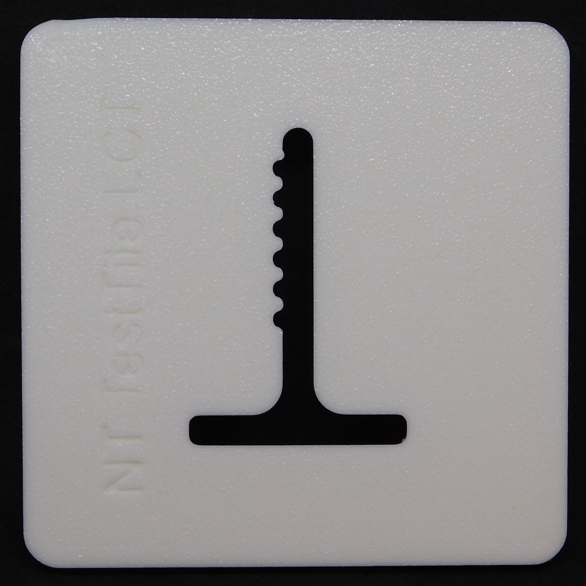 Square Test Tile Extruder Die – LittleChip Tools